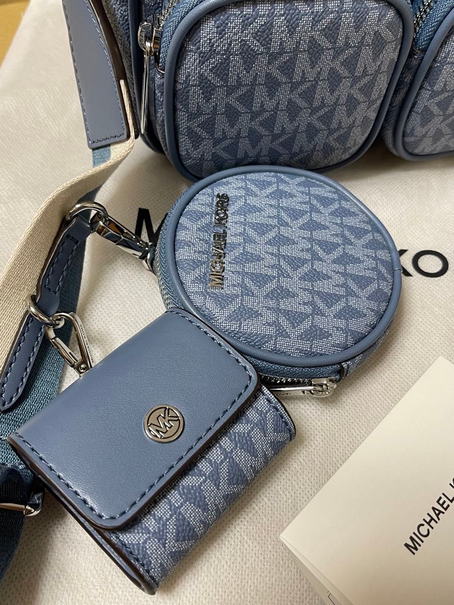 マイケルコース MICHAEL KORS ショルダーバッグ デニム MK マイケルコース MICHAEL KORS ショルダーバッグ デニム MK