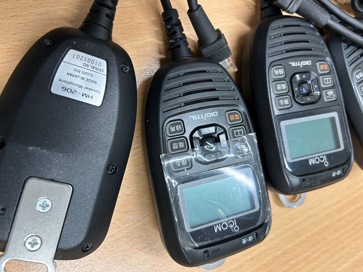 Yahoo!オークション - ICOM HM-206 4個セット