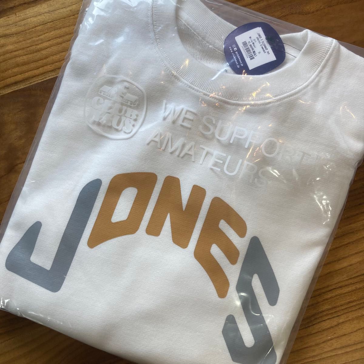 JONES X CLUBHAUS Crewneck sweat 新品 XL 完売 ジョーンズ JONES X CLUBHAUS Crewneck sweat 新品 XL 完売 ジョーンズ