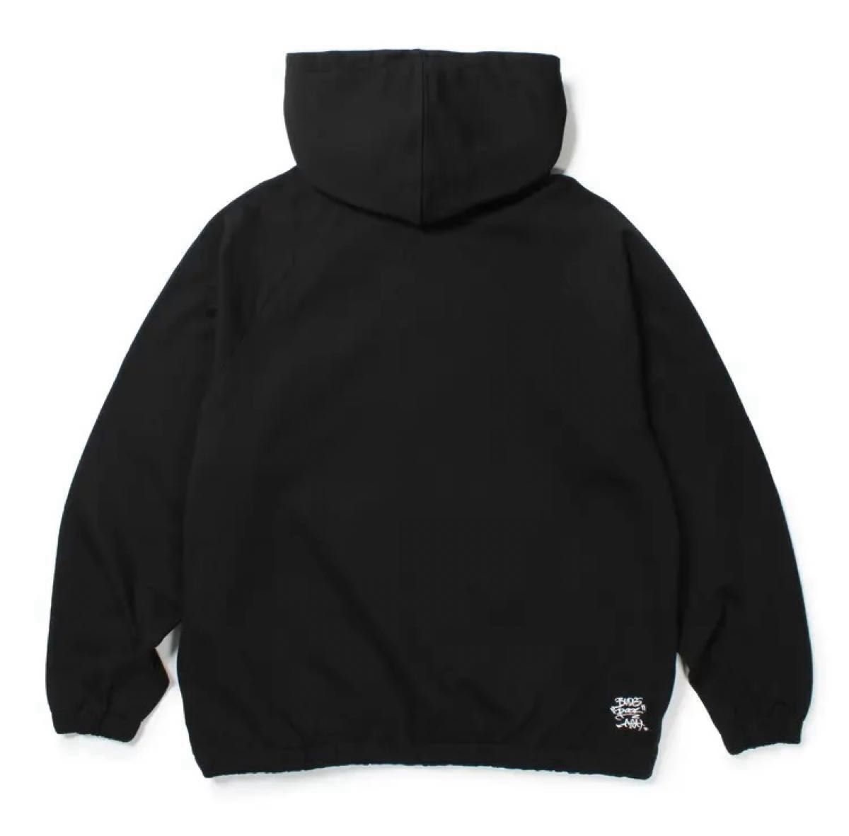 舐達麻 CLASSIC LOGO HALF ZIP HOODED SWEAT SHIRT 黒 Mサイズ 舐達麻 CLASSIC LOGO HALF ZIP HOODED SWEAT SHIRT 黒 Mサイズ