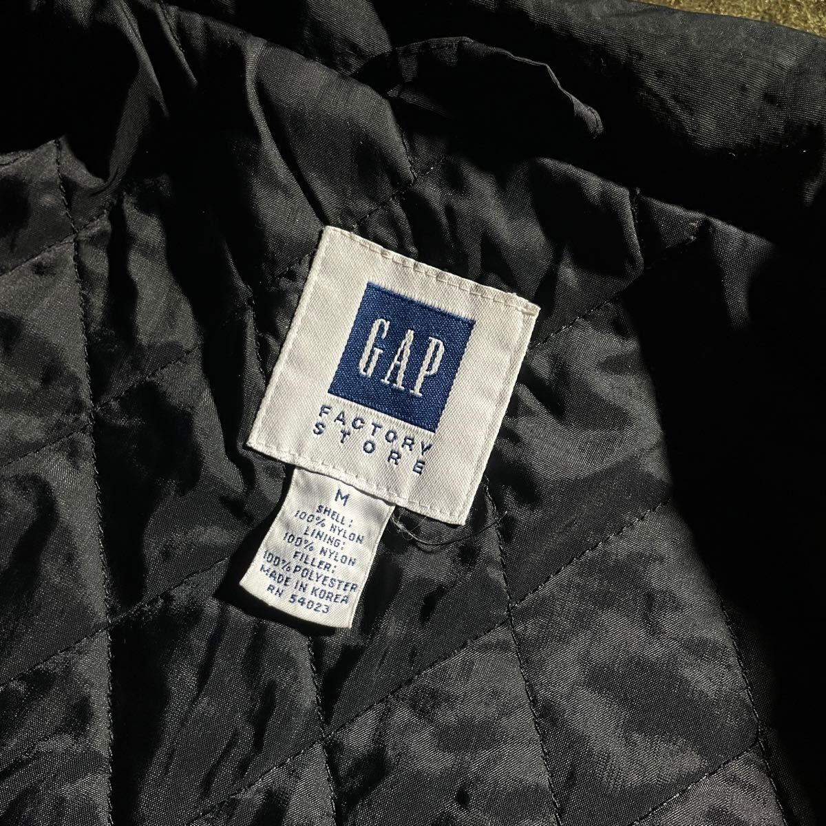 90s OLD GAP ナイロン ジップ スウィングトップジャケット M 90s OLD GAP ナイロン ジップ スウィングトップジャケット M