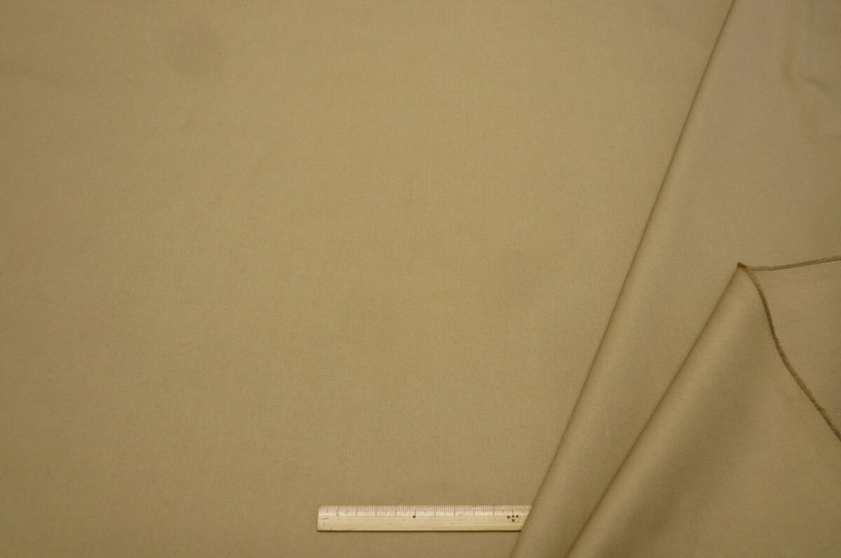Yahoo!オークション - c122・終・綿100%・キャメル2.1m・無地・ギャバ...
