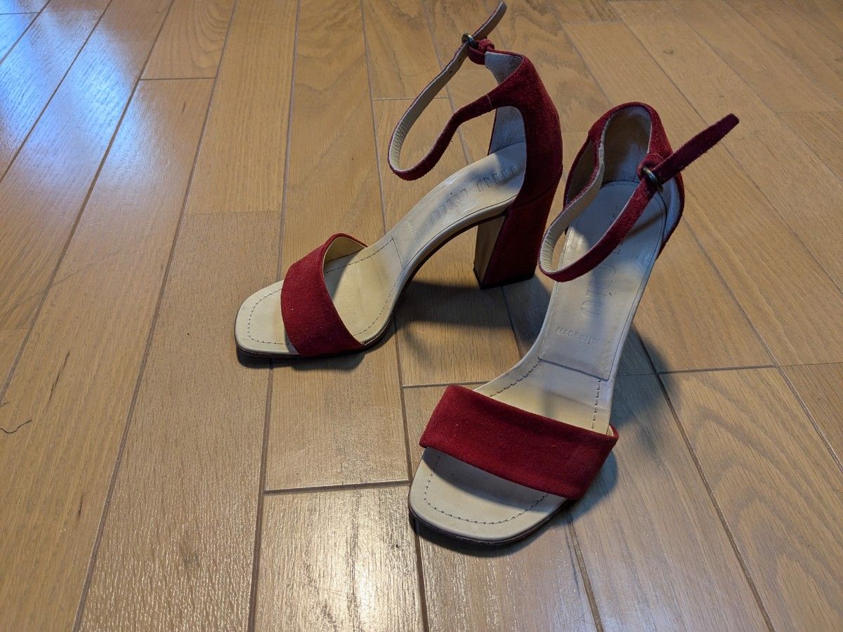 miumiu ハイヒール パンプス 赤 サイズ35 イタリア製 23cm miumiu ハイヒール パンプス 赤 サイズ35 イタリア製 23cm