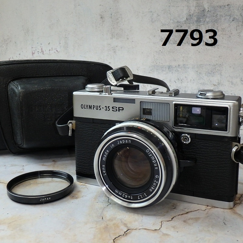 Yahoo!オークション - FK-7793 OLYMPUS-35 SP G.ZUIKO 1 1.7 F=42㎜
