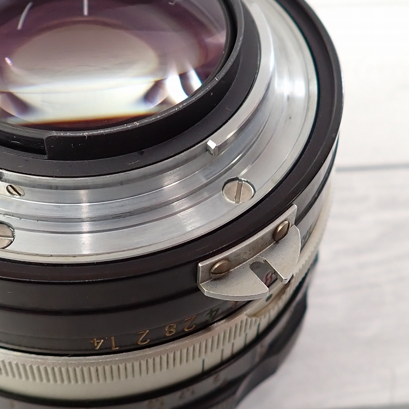 Yahoo!オークション - FK-7858 NIKON NIKKOR-S.C AUTO 1 1.4 F=50㎜ 2...