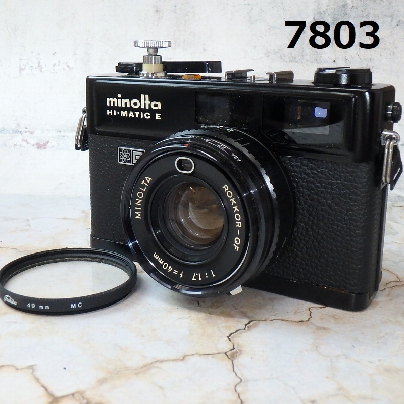 Yahoo!オークション - FK-7803 MINOLTA HI-MATIC E 現状品 20241008