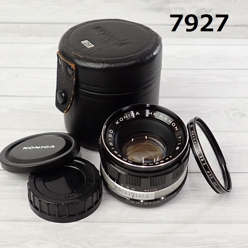 Yahoo!オークション - FK-7927 KONICA HEXANON 1 1.8 F=52mm 20241010