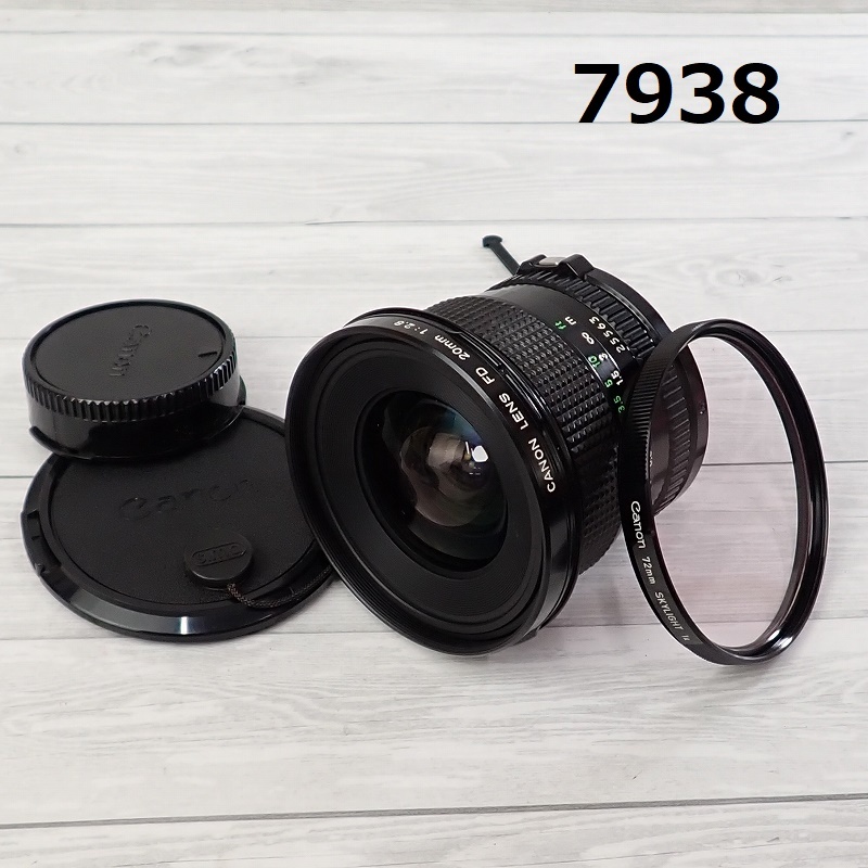Yahoo!オークション - FK-7938 CANON LENS FD 20㎜ 1 2.8 20241010