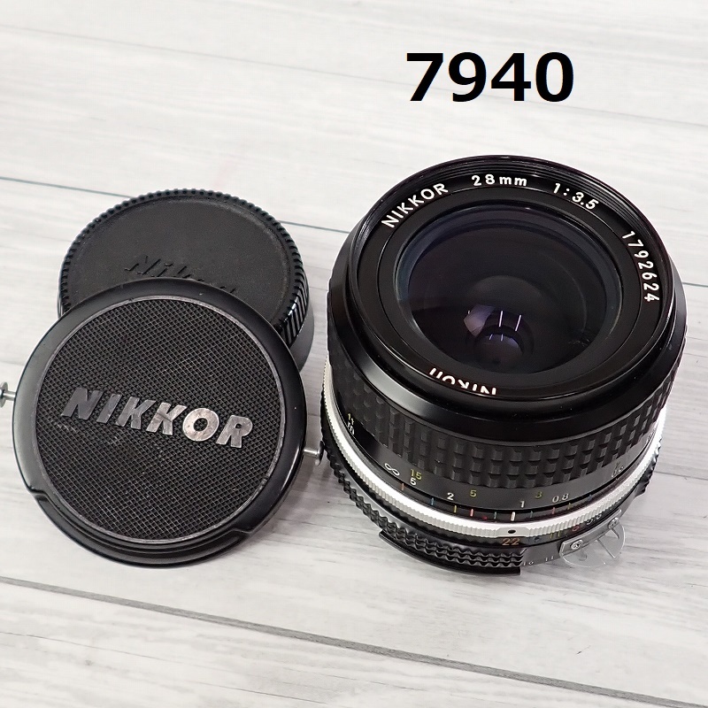 Yahoo!オークション - FK-7940 NIKON AI NIKKOR 28㎜ 1 3.5 20241010