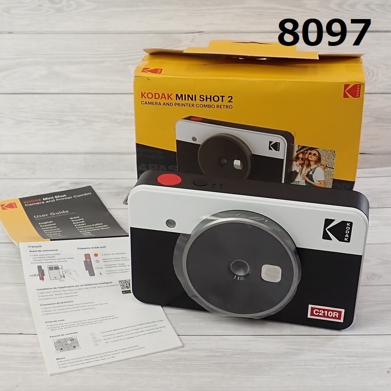 FK-8097 デッドストック級 KODAK MINI SHOT2 C210R 20241013(インスタント、ポラロイド)｜売買されたオークション情報、yahooの商品情報をアーカイブ公開 ...