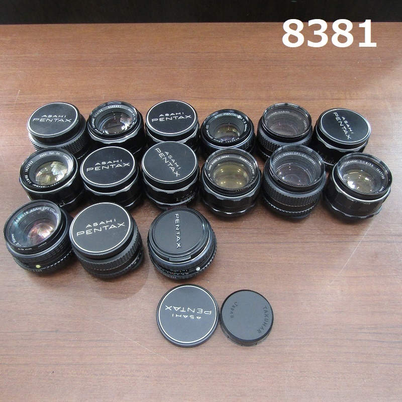 Yahoo!オークション - FK-8381 PENTAX 単焦点レンズ まとめ売り Super...