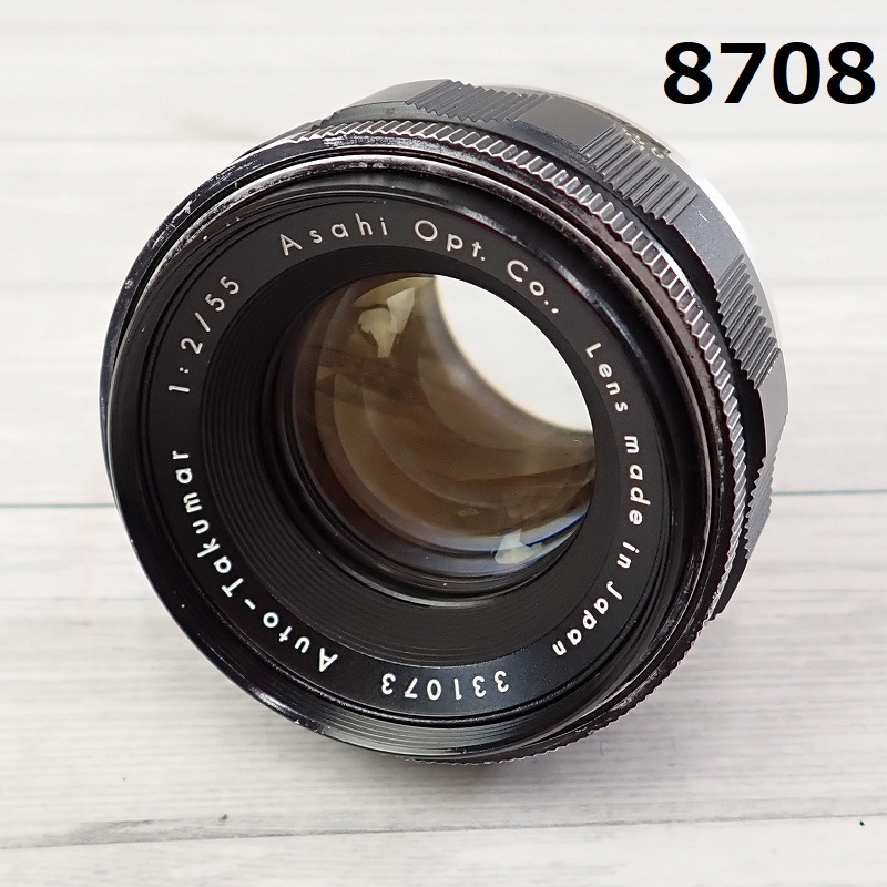 Yahoo!オークション - FK-8708 AUTO-TAKUMAR 1 2/55 M42マウント 絞り...