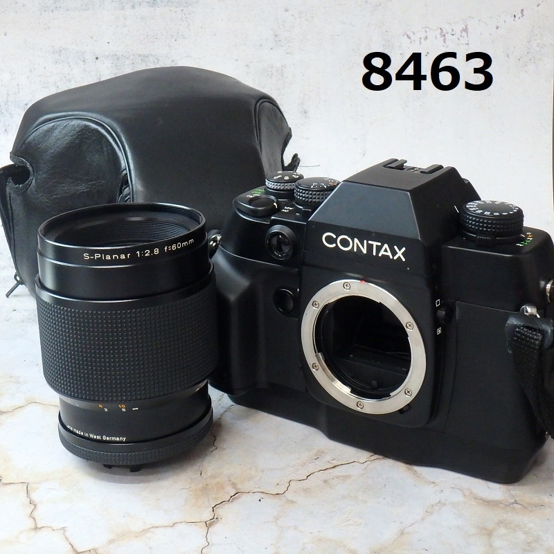 Yahoo!オークション - FK-8463 CONTAX AX CARL ZEISS S-PLANAR 1 2.8 ...