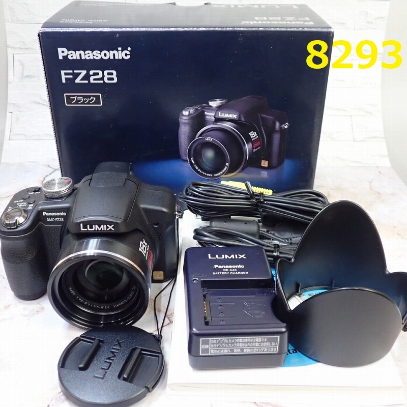 Yahoo!オークション - FK-8293 Panasonic LUMIX FZ28 コンデジ シャッ...