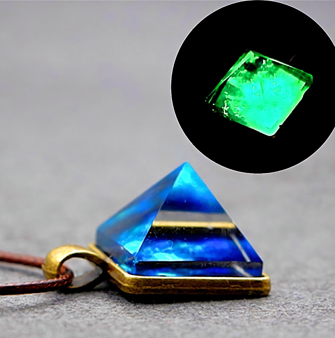 Yahoo!オークション - 新品1円～ 送料無料 グリーン光 ピラミッドパワ...