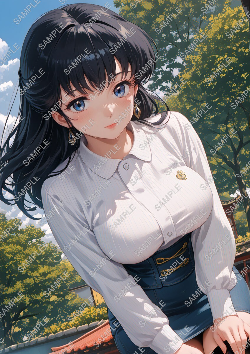 Yahoo!オークション - 音無響子 A2469 めぞん一刻 80年代 A4ポスター 1...