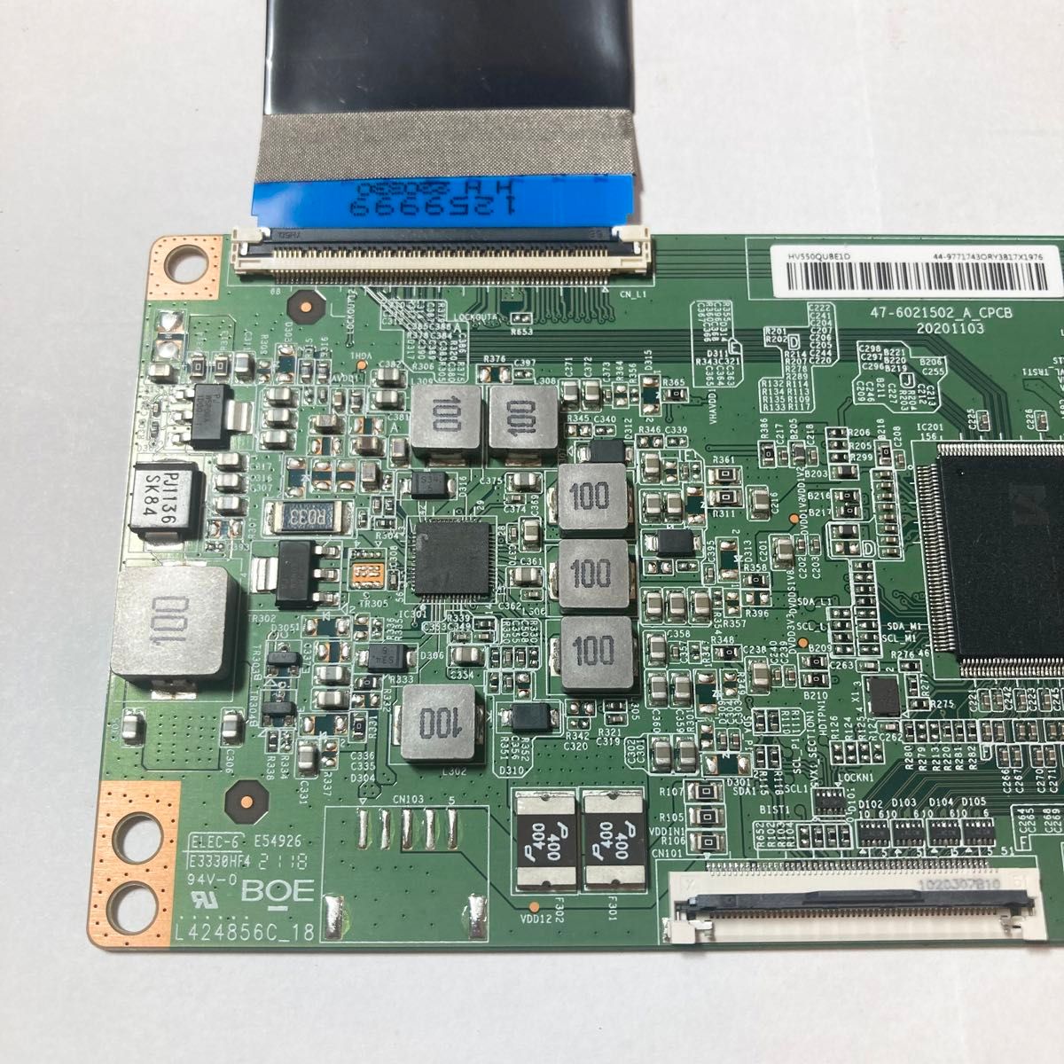 東芝 REGZA 55Z670K 2022年製 液晶テレビ T-CON基板 修理|Yahoo 東芝 REGZA 55Z670K 2022年製 液晶テレビ T-CON基板 修理|Yahoo