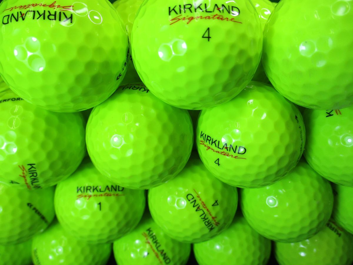 Yahoo!オークション - 8831【特A級】KIRKLAND 人気ボール [イエロー] 5...