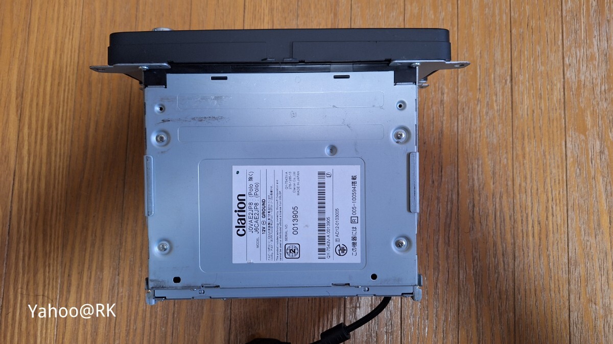 フォルクスワーゲン 純正ナビ 型式 J0VAE2JP8 Clarion NX713 フォルクスワーゲン 純正ナビ 型式 J0VAE2JP8 Clarion NX713