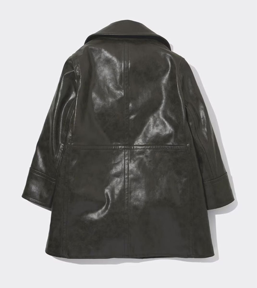 GU beautiful people フェイクレザーコートOlive Sサイズ|Yahoo GU beautiful people フェイクレザーコートOlive Sサイズ|Yahoo