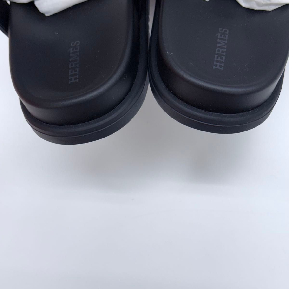 HERMES サンダル 《シプレ》エルメス ブラック37|レディース HERMES サンダル 《シプレ》エルメス ブラック37|レディース