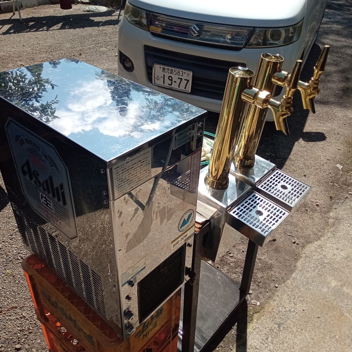 Yahoo!オークション - ビールサーバー BSE-30W ドラフトタワー ダブル...