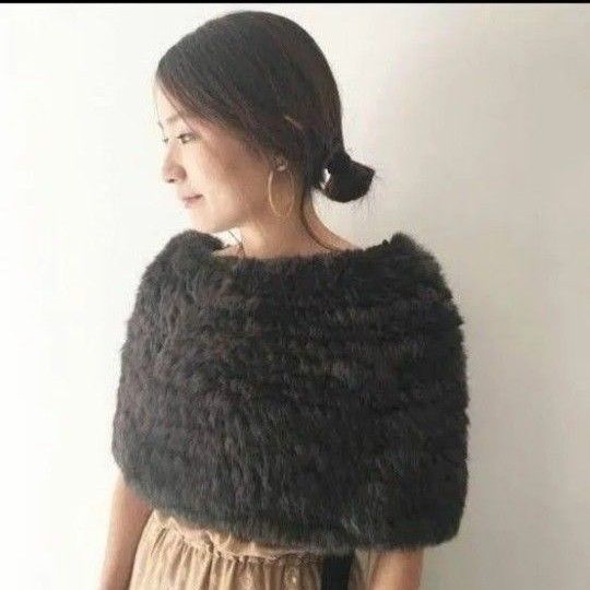スコットクラブ ラビットファー マフラー ファー 毛皮 ストール スコットクラブ ラビットファー マフラー ファー 毛皮 ストール