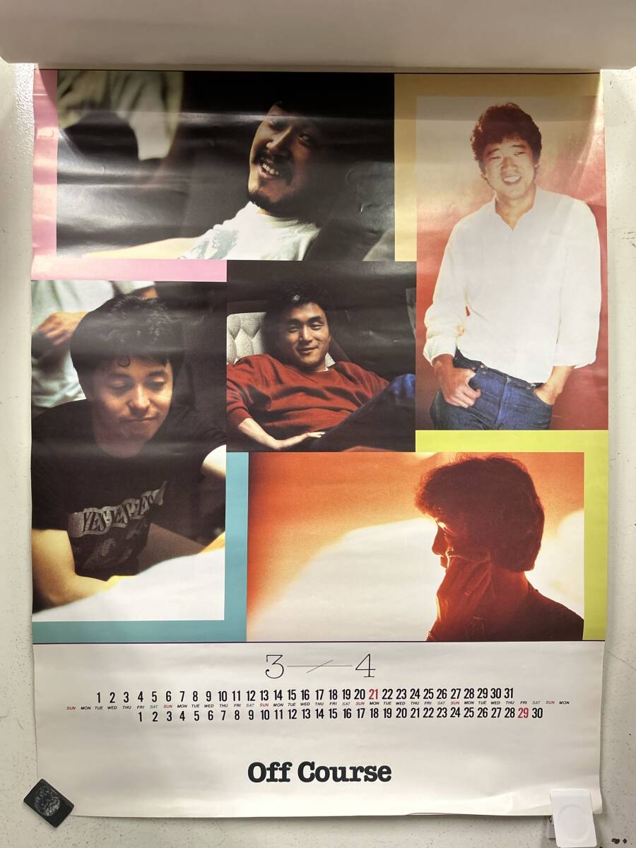 Yahoo!オークション - 【410カレンダー】オフコース Off Course 1983年...