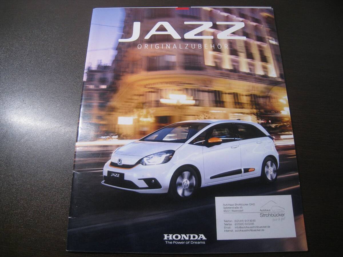 Yahoo!オークション - C5014 海外オプションカタログ独語 ホンダ ジャ...