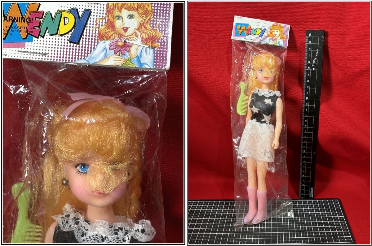 Yahoo!オークション - p9016『着せ替え人形』WENDY ウェンディ/ソフビ