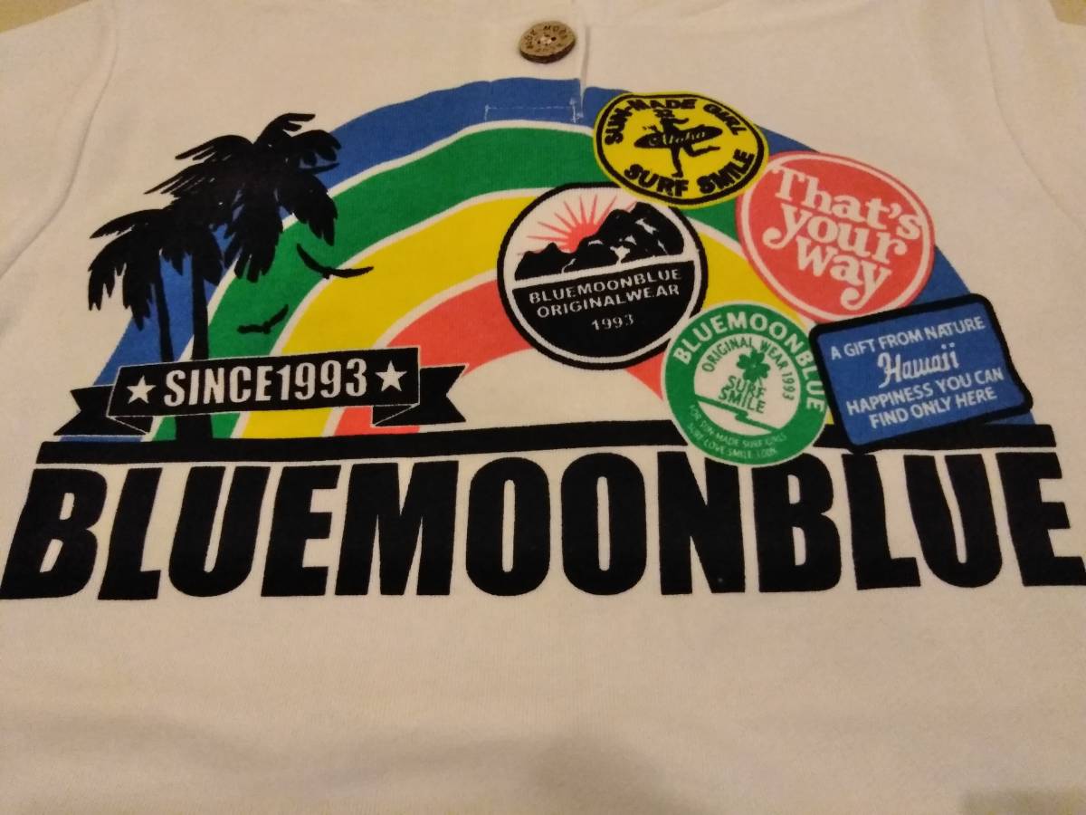 ブルームーンブルー BLUE MOON BLUE パーカー ホワイト系 サイズ ブルームーンブルー BLUE MOON BLUE パーカー ホワイト系 サイズ