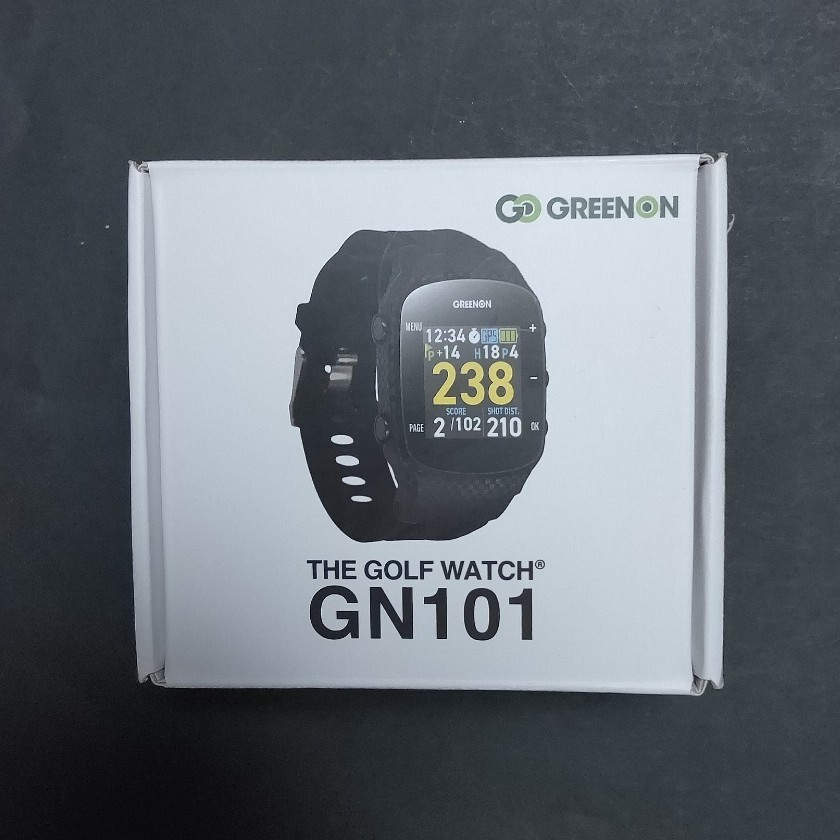 Yahoo!オークション - GREENON ゴルフウォッチ GN101 ブラック