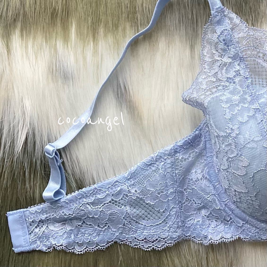 Yahoo!オークション - 【F70M サックス 上下セット】新品 ブラ&ショー...