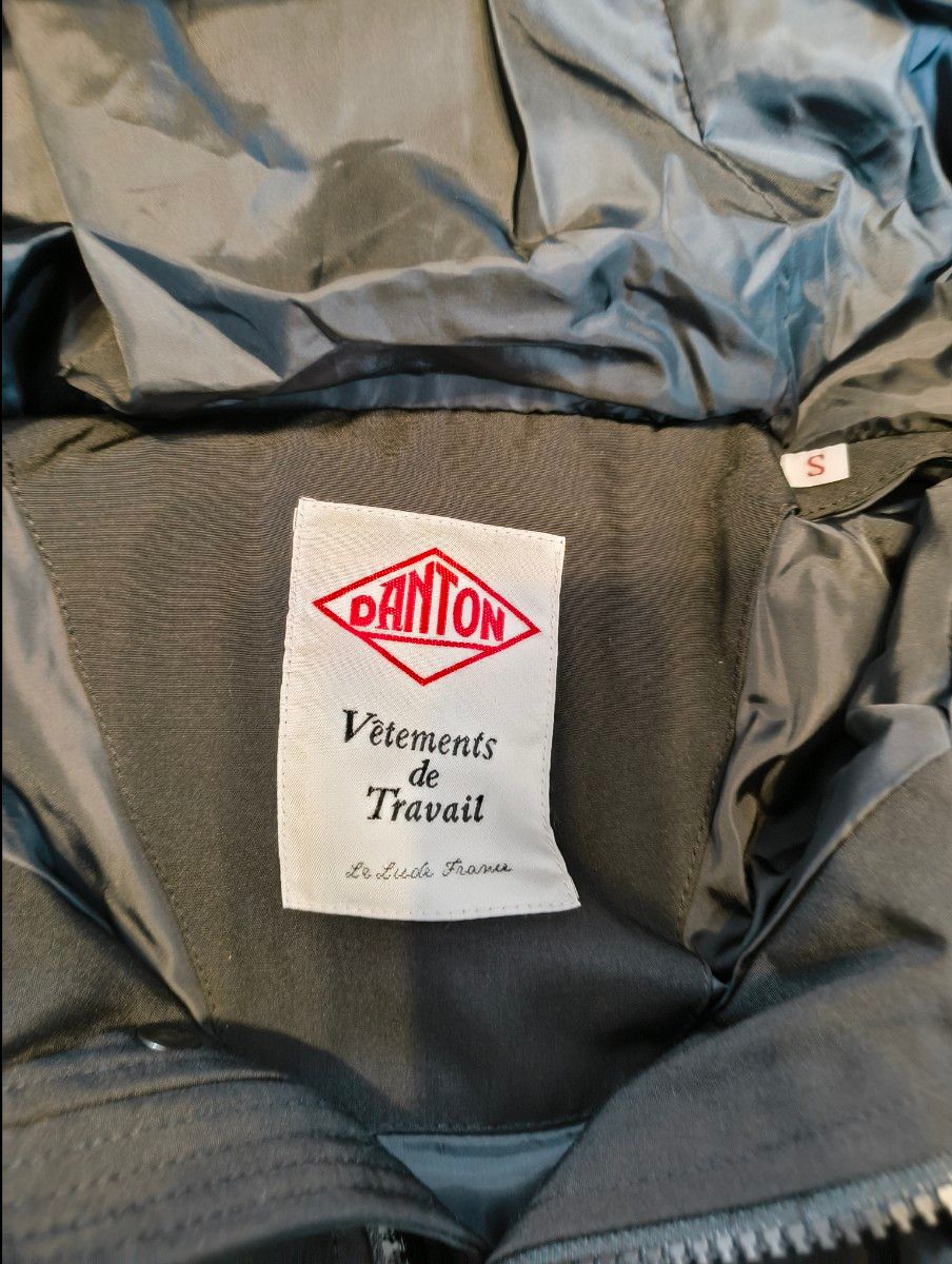 タグ付き 新品 DANTON T/C SHORT ダウンジャケット ブラック タグ付き 新品 DANTON T/C SHORT ダウンジャケット ブラック
