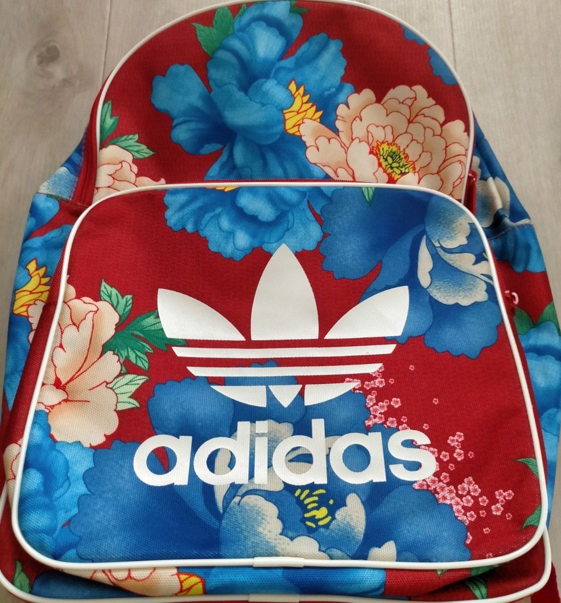 アディダス バックパック リュック 和柄 牡丹 花柄 adidas アディダス バックパック リュック 和柄 牡丹 花柄 adidas