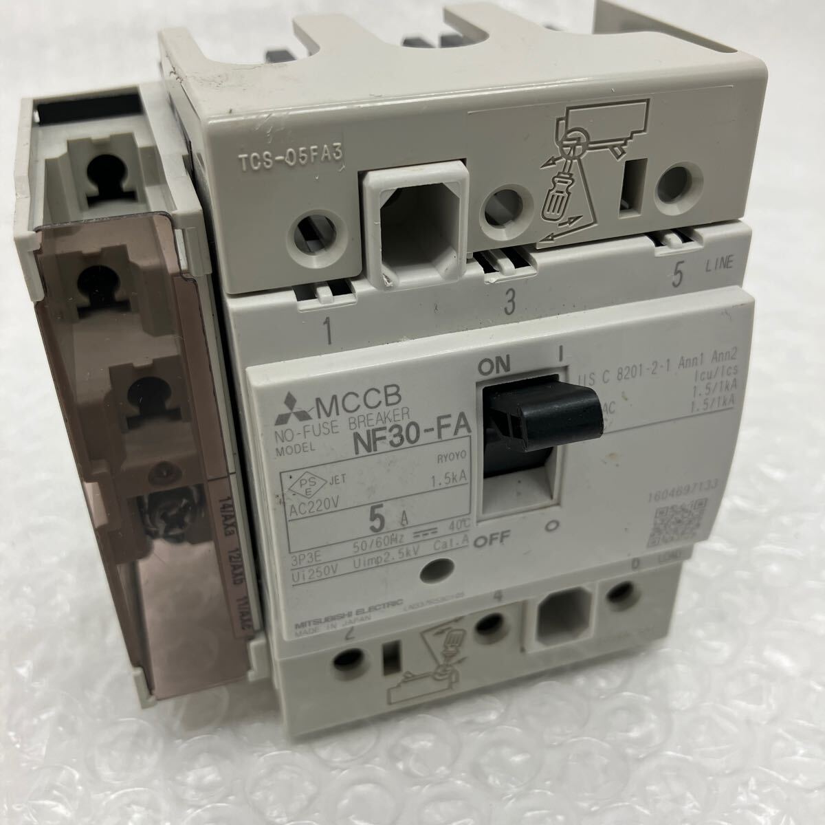 Yahoo!オークション - I 三菱電機 MITSUBISHI NF30-FA 5A 制御盤用ノ...