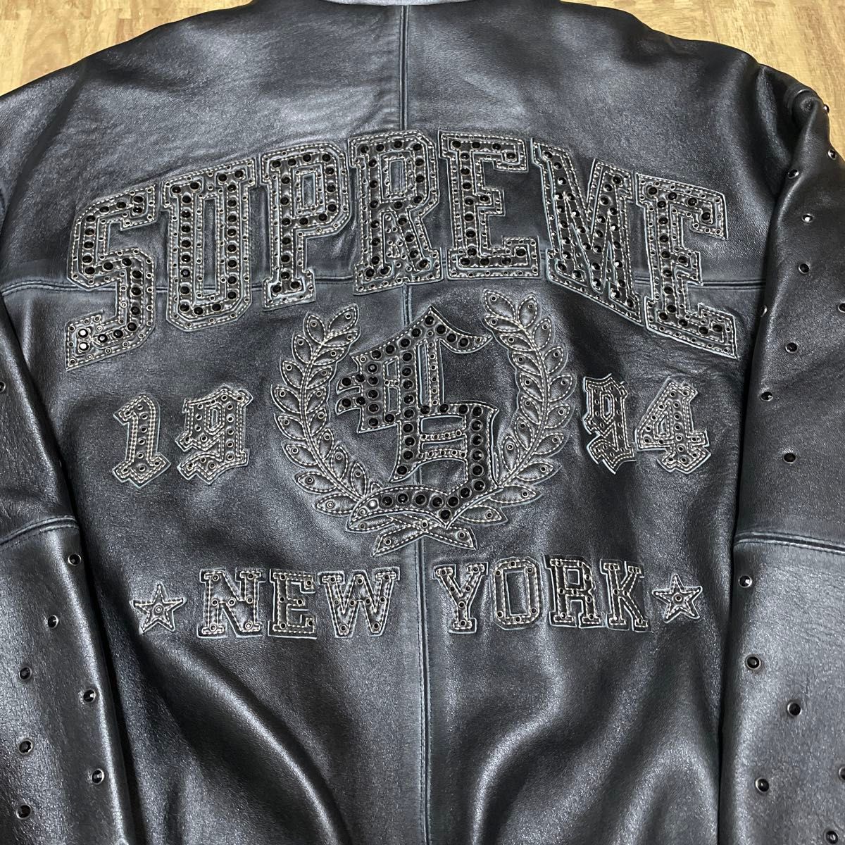 supreme Gem Studded Leather Jacket|Yahoo!フリマ(旧PayPay supreme Gem Studded Leather Jacket|Yahoo!フリマ(旧PayPay