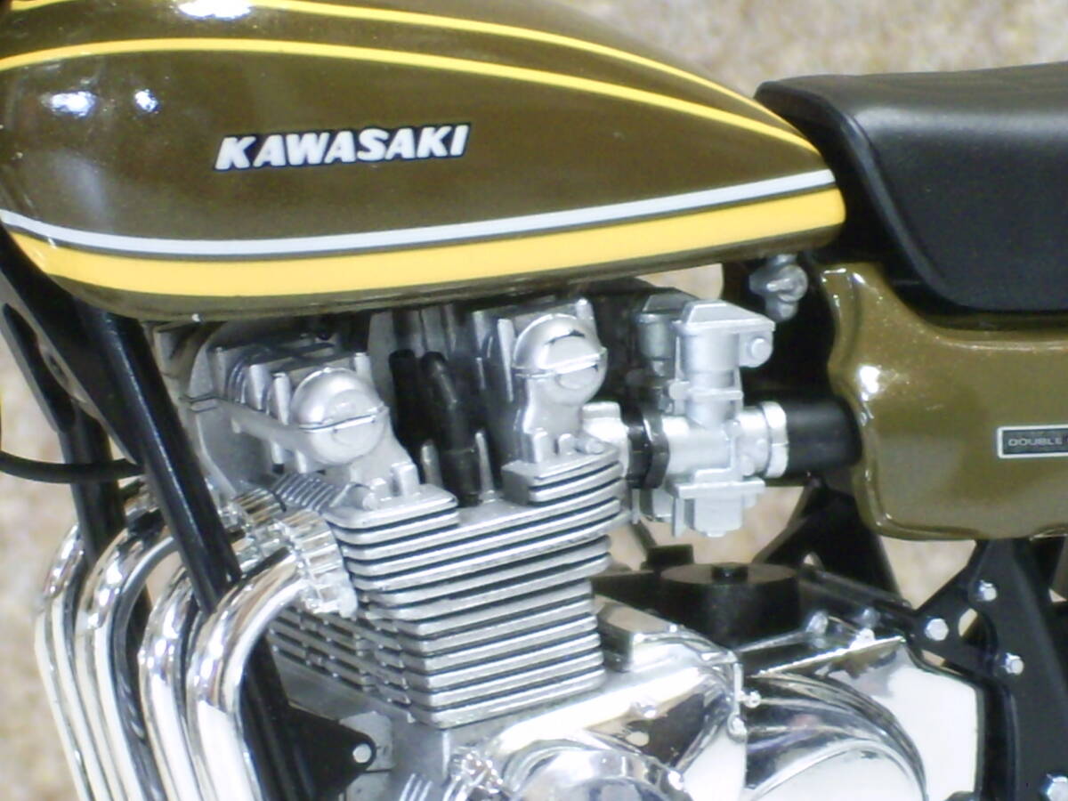 Yahoo!オークション - 金属製スポーク アオシマ1/12 Z1A 900 SU...