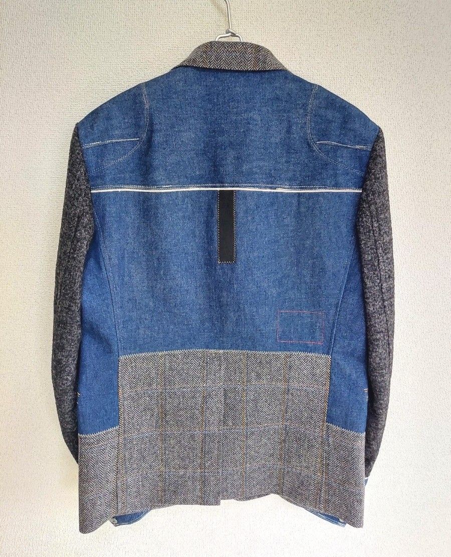美品】Levi's ~COMME des GARCONS~ ツィード切替デニム 美品】Levi's ~COMME des GARCONS~ ツィード切替デニム