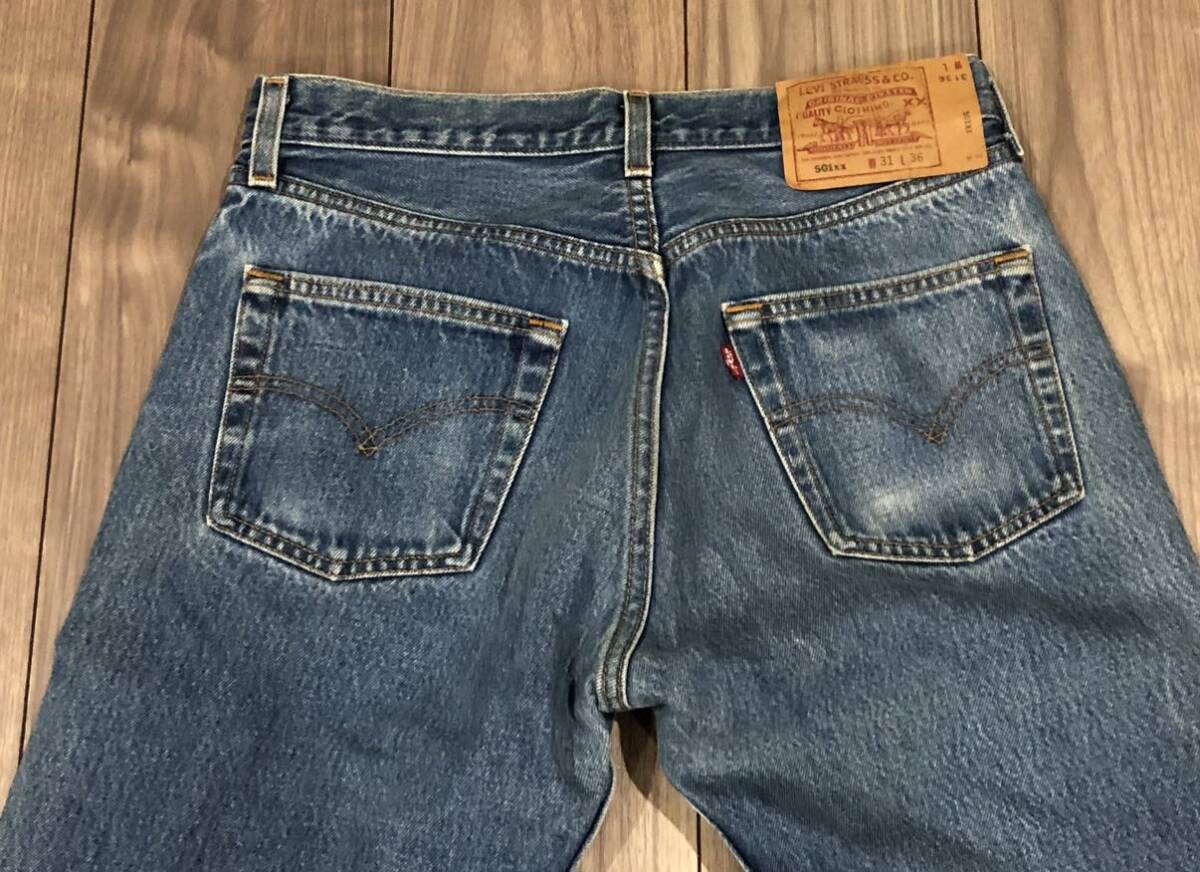 Yahoo!オークション - リーバイス501 W31 L36 米国製 アメリカ USA 廃...
