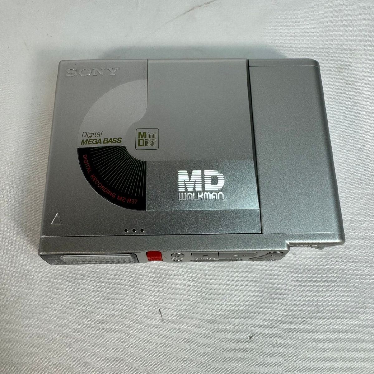 Yahoo!オークション - 美品 SONY MD WALKMAN MZ-R37 ソニー MDウォーク...