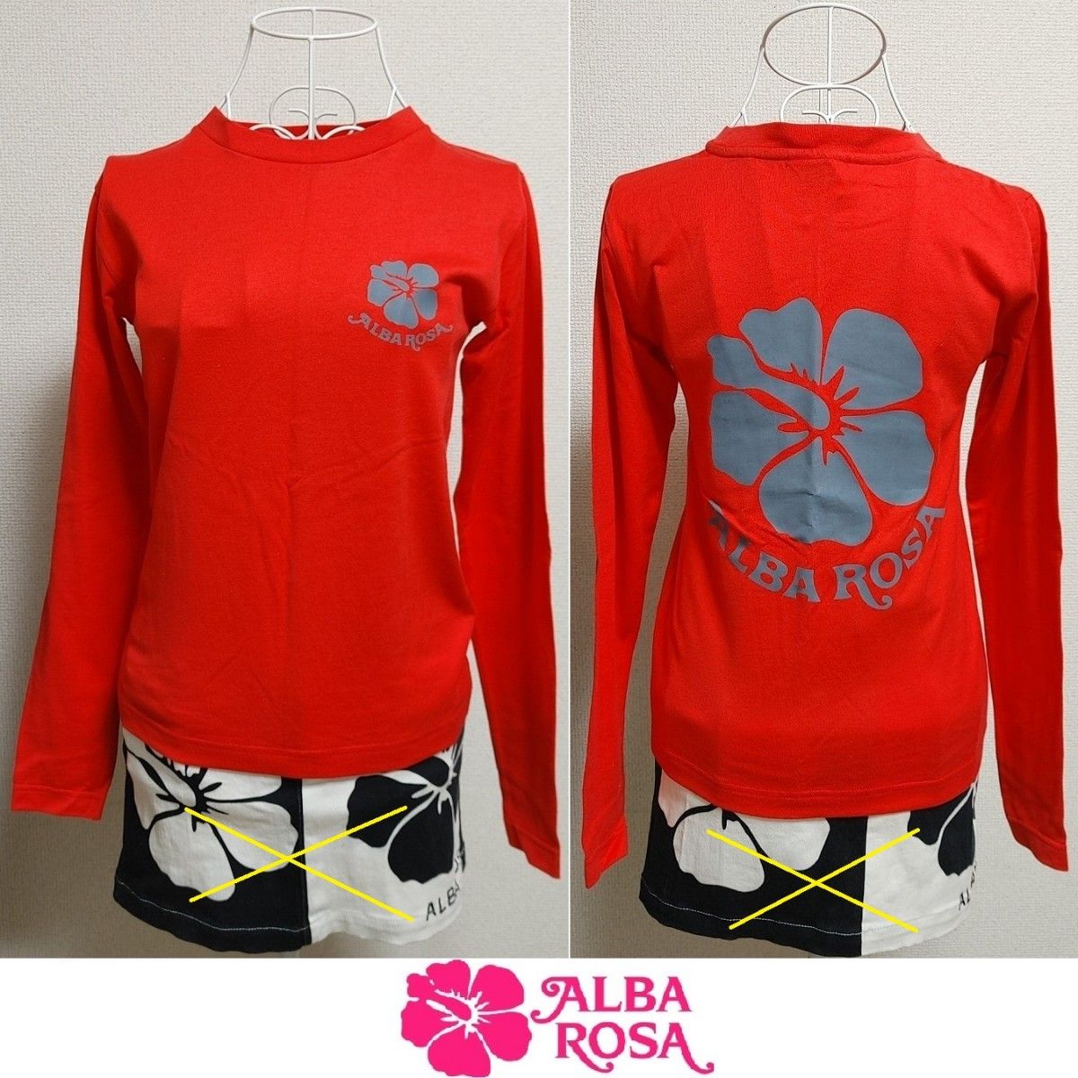 新品 アルバローザ バクプリ ロンT ALBA ROSA アルバ 長袖 T 新品 アルバローザ バクプリ ロンT ALBA ROSA アルバ 長袖 T