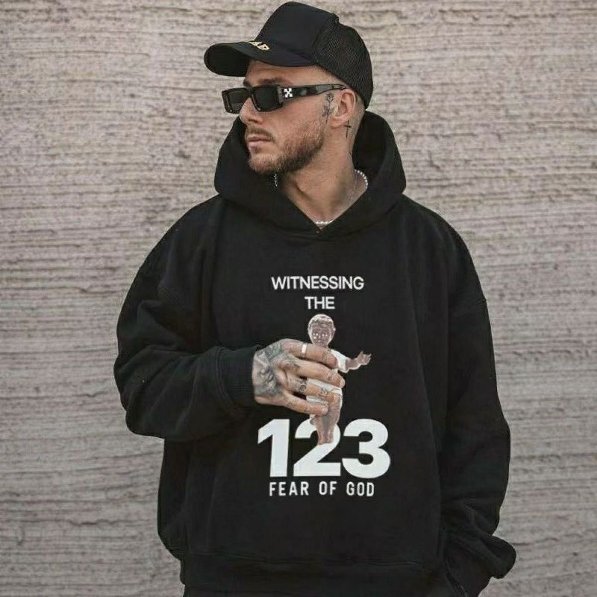 新品未使用】RRR123 × FEAR OF GOD パーカー 裏起毛 2|Yahoo 新品未使用】RRR123 × FEAR OF GOD パーカー 裏起毛 2|Yahoo