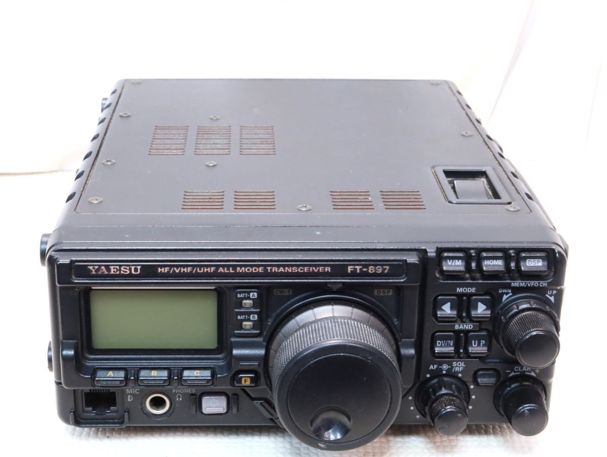 YAESU FT-897 100W ハイパワー機 オールモード HF／50M／144M／430MHz(固定)｜売買されたオークション情報、yahooの商品情報をアーカイブ公開 - オークファン ...