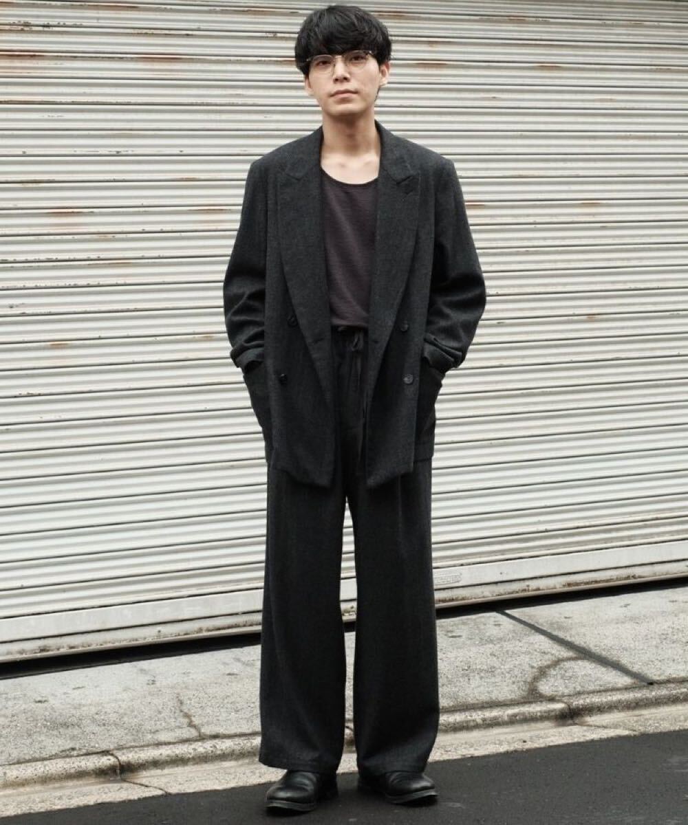 shiun HERRINGBONE W.B JACKET セットアップ shiun HERRINGBONE W.B JACKET セットアップ