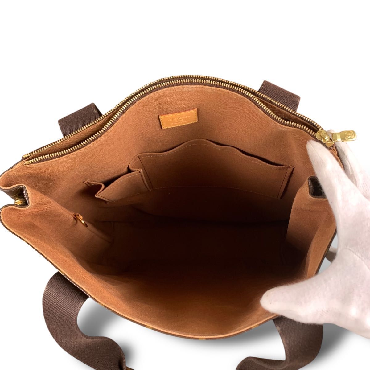 極美品】ルイヴィトン カバボブール ショルダー トートバッグ 極美品】ルイヴィトン カバボブール ショルダー トートバッグ