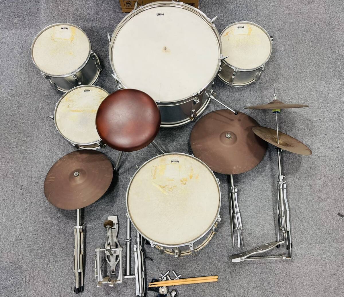 Yahoo!オークション - 【AS 3759】1円スタート YAMAHA ドラム一式 SD-3...