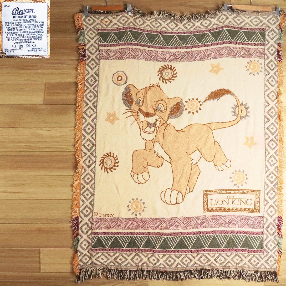 Yahoo!オークション - B6T/R9.4-2 ライオンキング シンバ Beacon ラグ ...