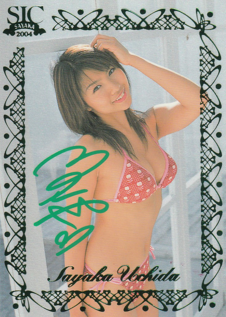 日本代購代標第一品牌【樂淘letao】－SIC 内田さやか 5枚限定水着直筆サインカード PU-5/15