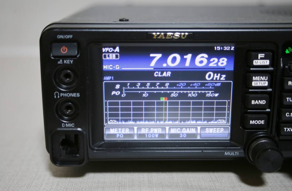 YAESU FT-991 HF/50/144/430MHz オールモード 100W V/U 50W 無線機 アンテナチューナー内蔵(固定)｜売買されたオークション情報、yahooの商品情報を ...